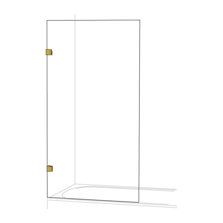 Over Bath Radius Shower Screens - Le Hardware Pty Ltd